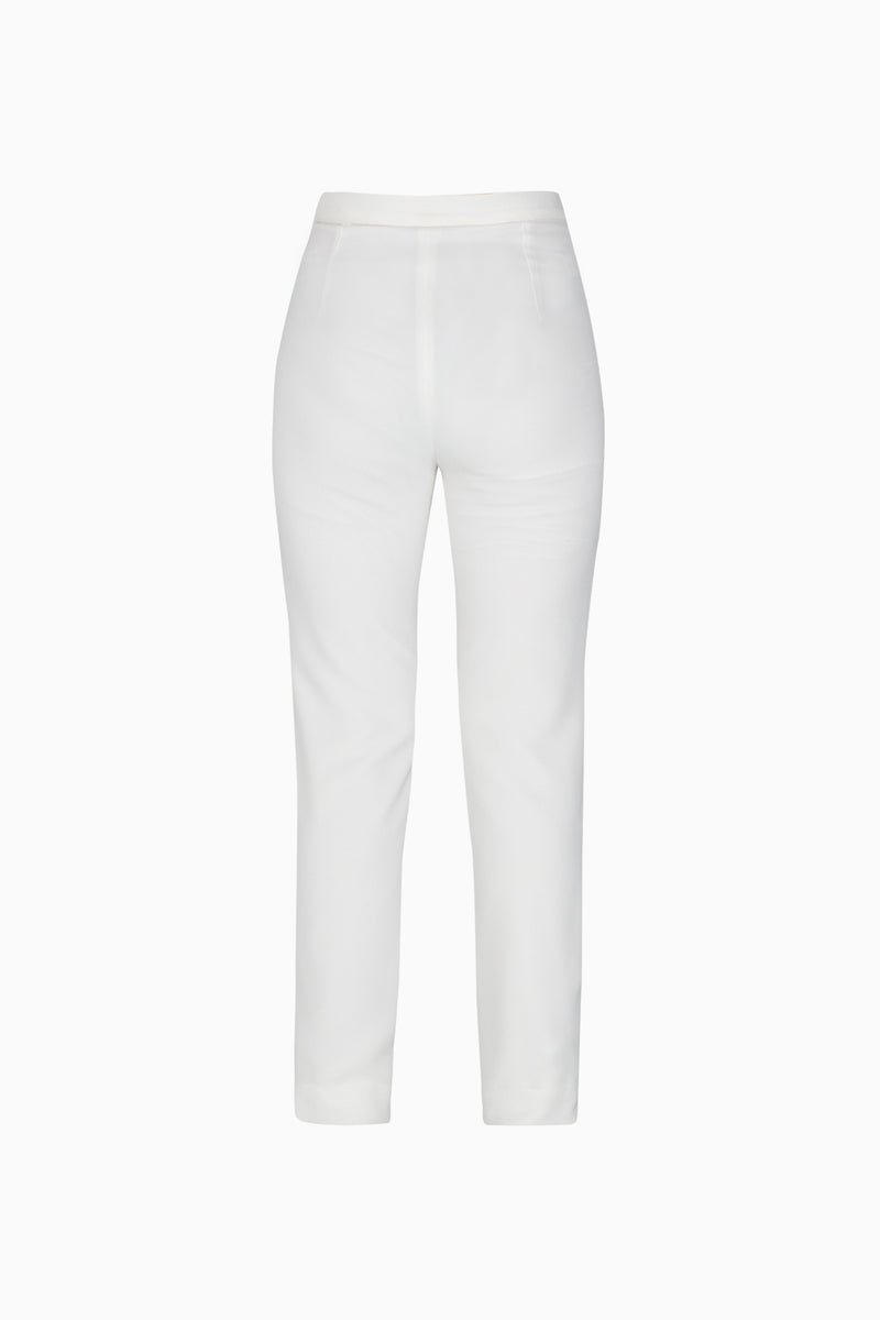 White High Waist Trousers – Barrus London